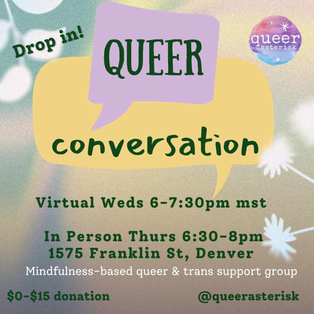 Community Programs - Queer Asterisk