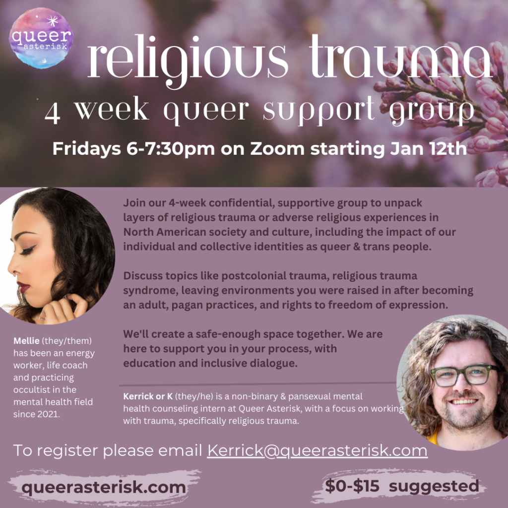 Community Programs - Queer Asterisk