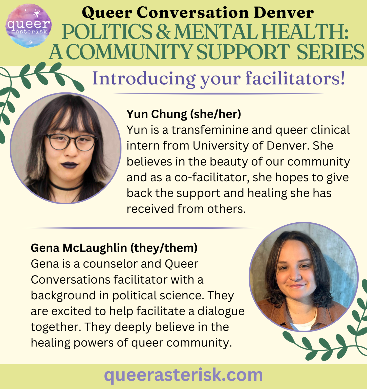 Community Programs - Queer Asterisk