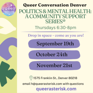 Community Programs - Queer Asterisk